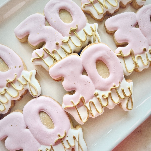 30th Birthday Cookie Rip - Etsy