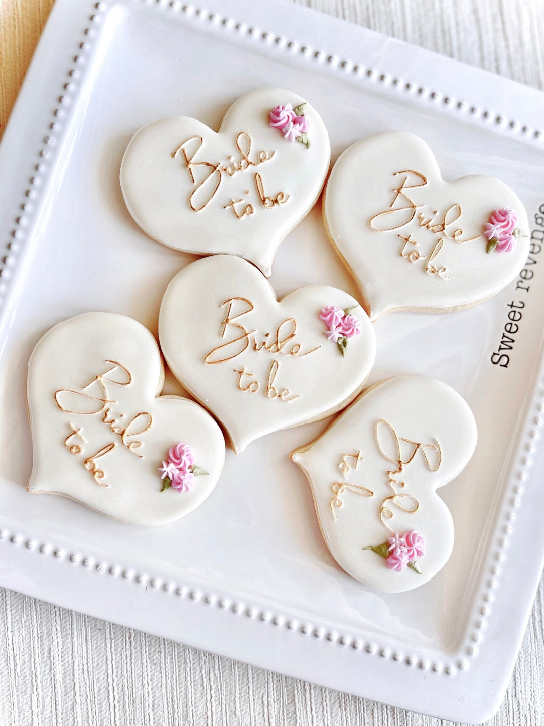 Simple wedding cookies 60 photos - Astyledwedding.com