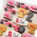 Race Car Sugar Cookies, Shower Cookies, Party Favors, Fast One, Baby ...