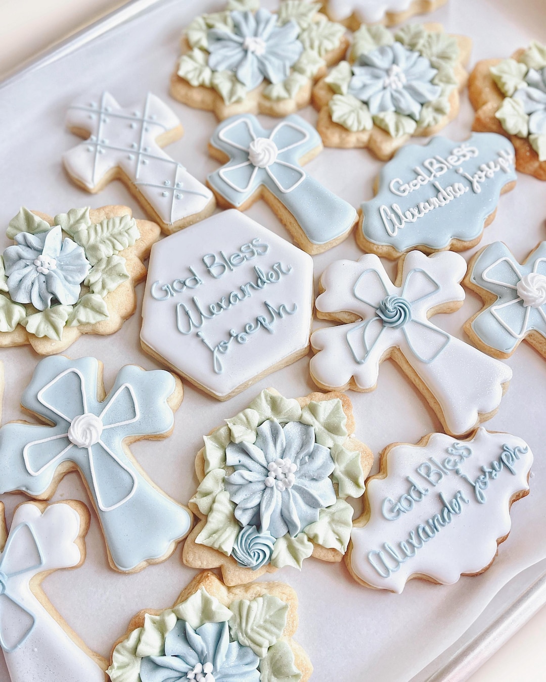 Baptism Cookies, Baptism Gift, Baptism Favors, Custom Cookies, Sugar ...