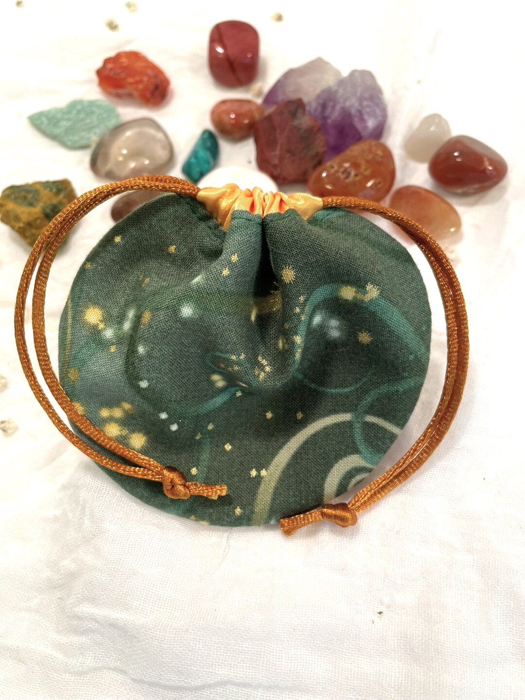 Prosperity Crystal/jewelry Pouch - Etsy