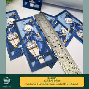 FURINA Tallscape Sticker Genshin Impact Sticker WATERPROOF SCRATCHPROOF ...