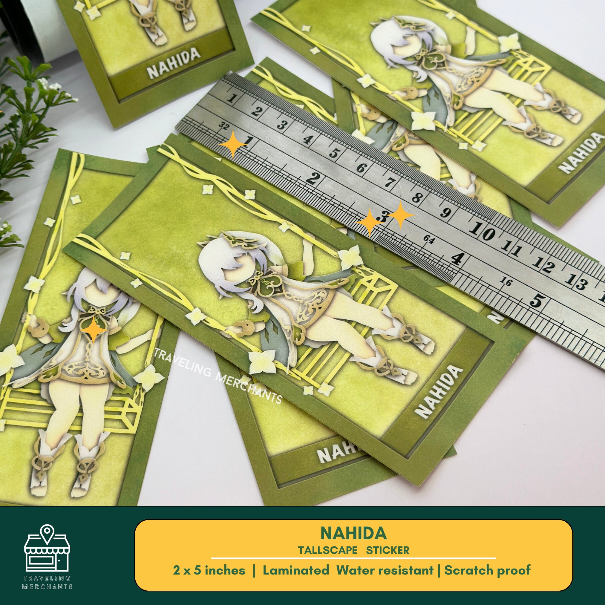 NAHIDA Tallscape Sticker Genshin Impact Sticker WATERPROOF - Etsy