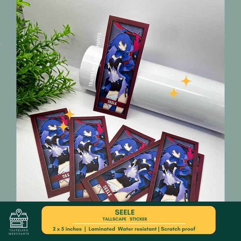SEELE Tallscape Sticker HONKAI Star Rail Sticker WATERPROOF - Etsy