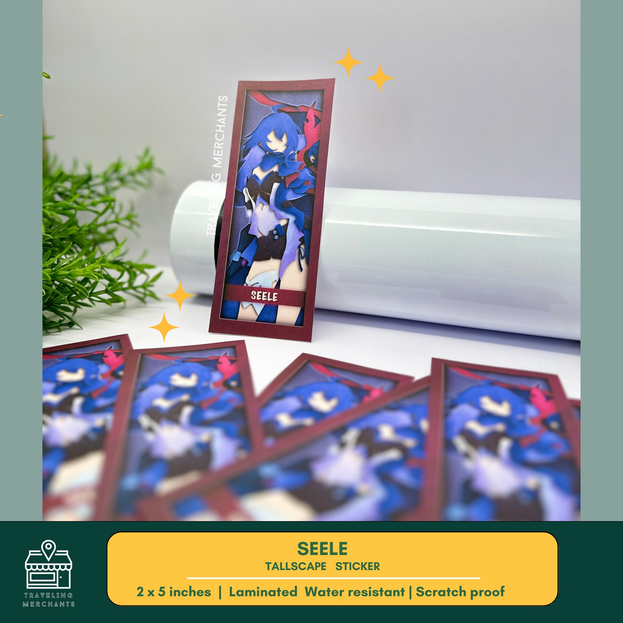 SEELE Tallscape Sticker HONKAI Star Rail Sticker WATERPROOF - Etsy