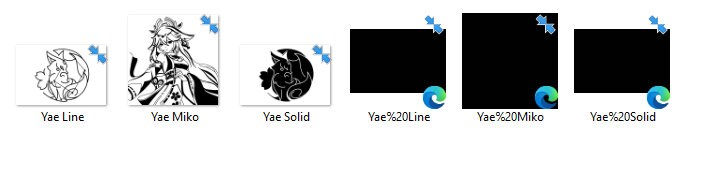 Genshin Impact Svg Bundle yae Miko DIGITAL FILE Genshin Impact Cut ...