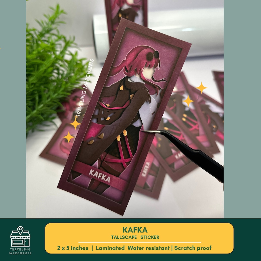 KAFKA Tallscape Sticker HONKAI Star Rail Sticker WATERPROOF Sticker ...