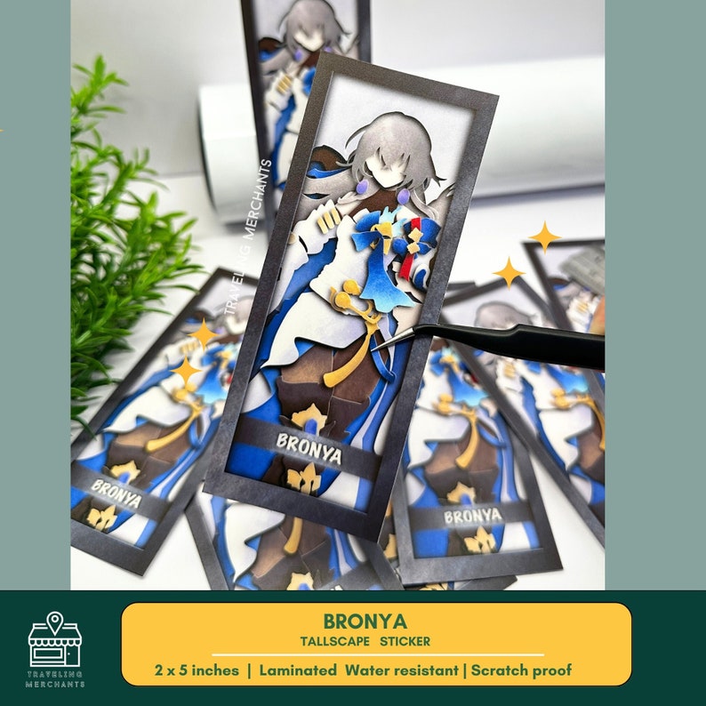 BRONYA Tallscape Sticker HONKAI Star Rail Sticker WATERPROOF Sticker ...