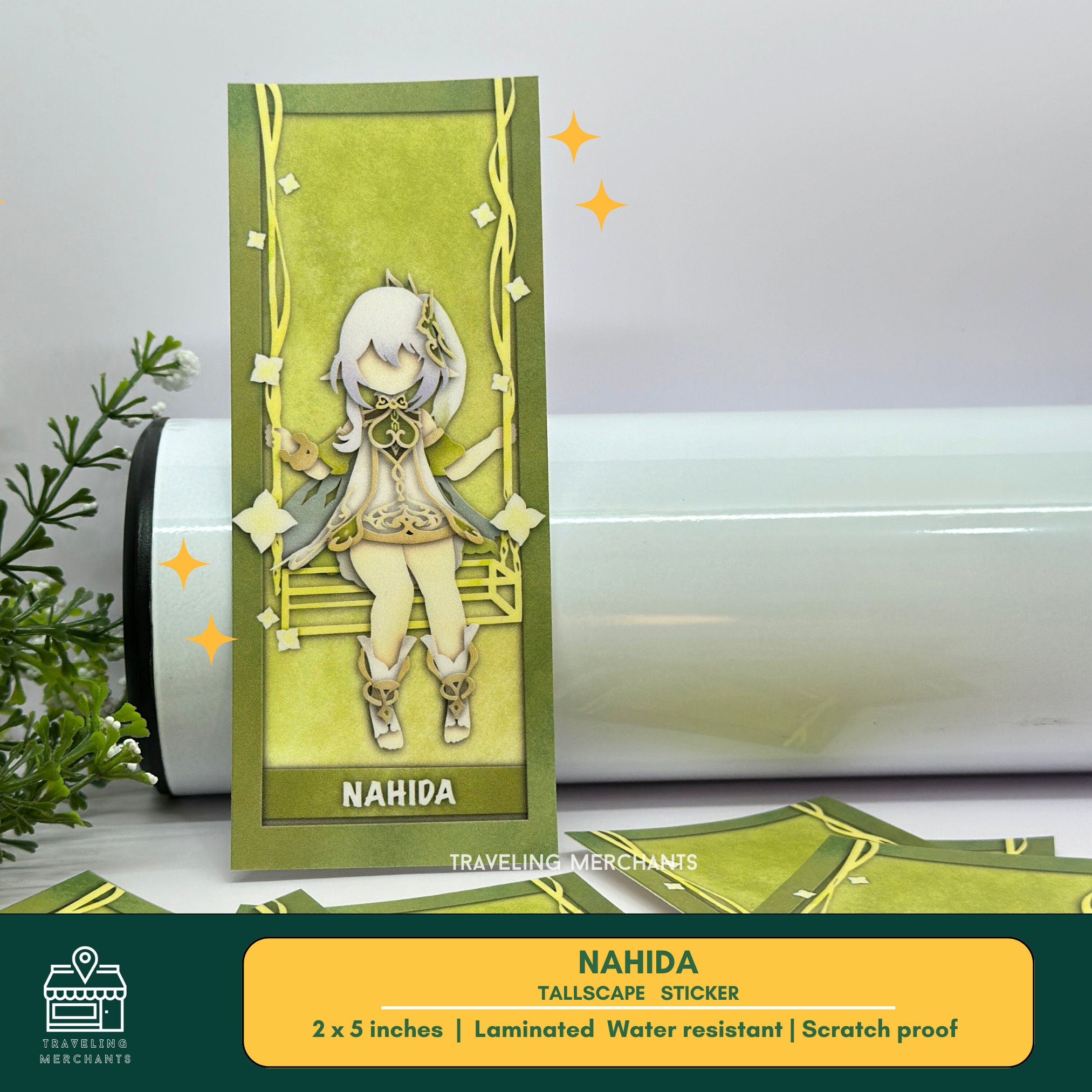 NAHIDA Tallscape Sticker Genshin Impact Sticker WATERPROOF - Etsy