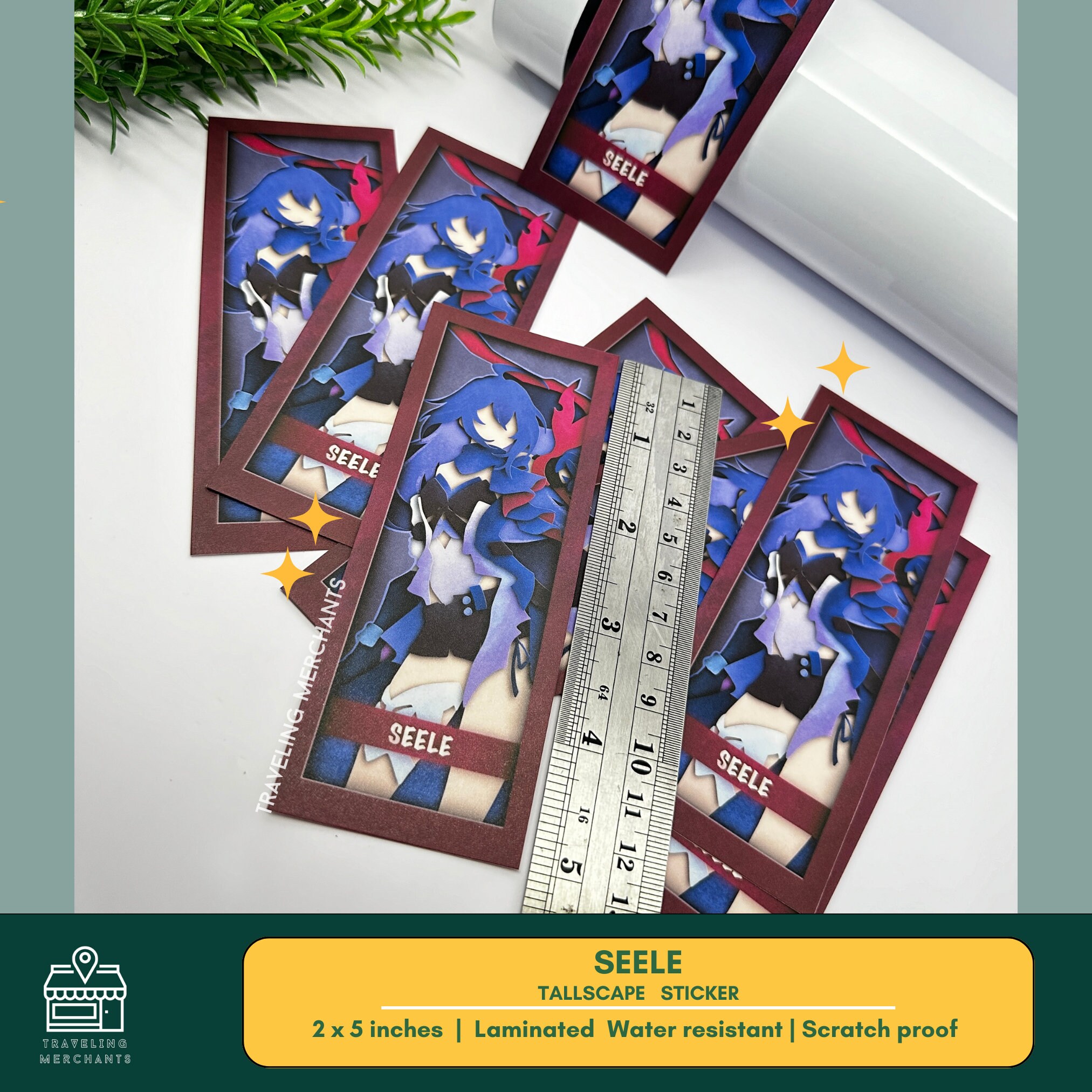 SEELE Tallscape Sticker HONKAI Star Rail Sticker WATERPROOF - Etsy