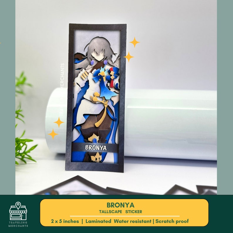 BRONYA Tallscape Sticker HONKAI Star Rail Sticker WATERPROOF Sticker ...