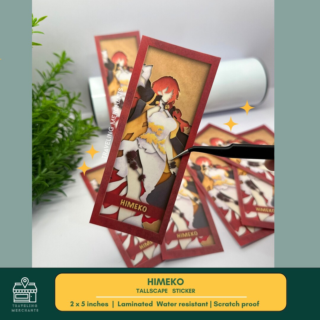 HIMEKO Tallscape Sticker HONKAI Star Rail Sticker WATERPROOF Sticker ...