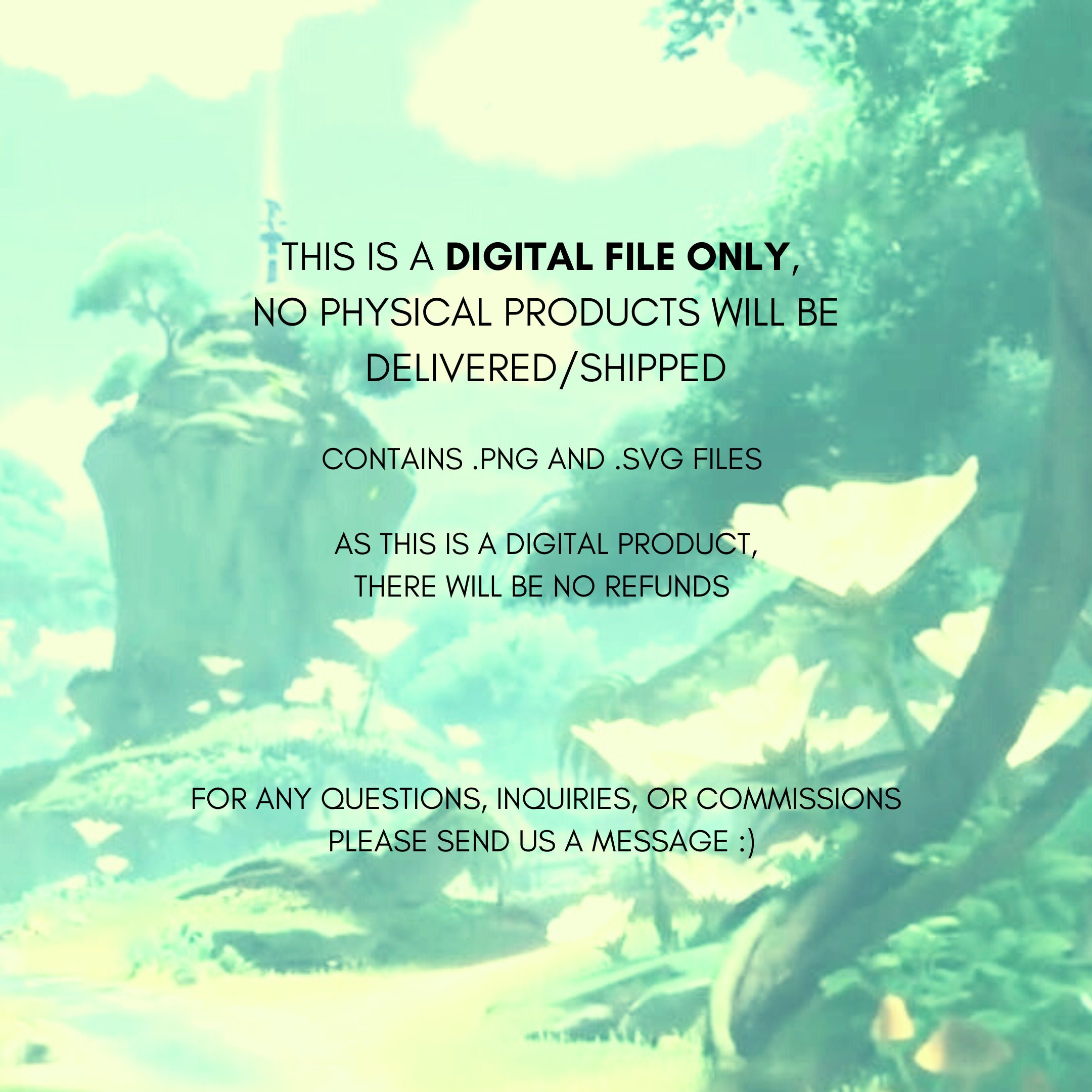 Genshin Impact Svg Bundle EULA DIGITAL FILE Genshin Impact Cut Files ...