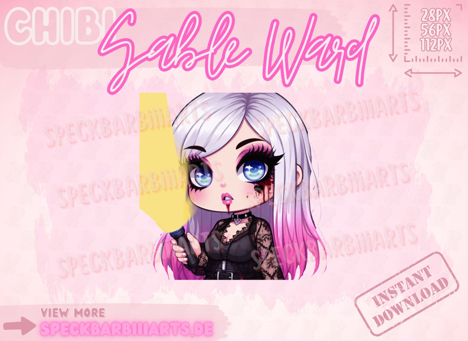 ANIMATED - Sable Ward | FLASHLIGHT | Dead by Daylight | Twitch, Discord ...