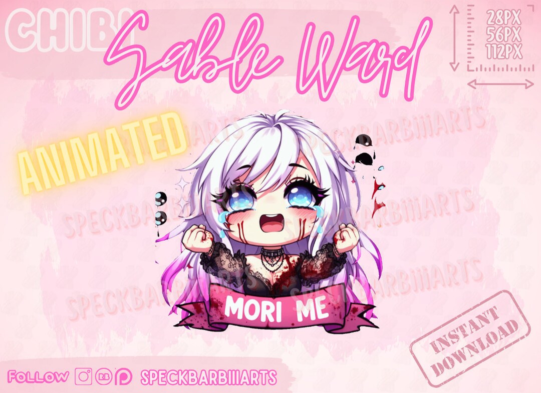 ANIMATED - Sable Ward| MORI ME | Dead by Daylight | Twitch, Discord ...