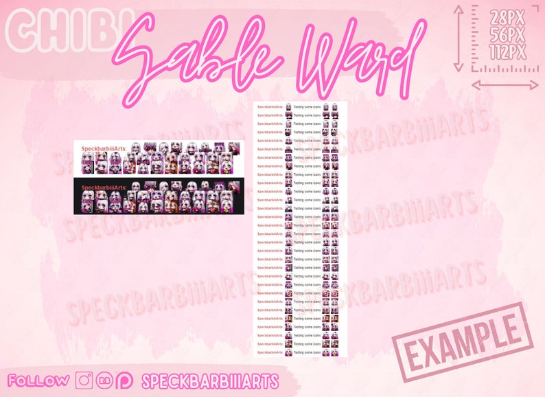 Dead by Daylight Sable Ward MEGA 28 Emote Bundle New Surv Twitch Chibi ...