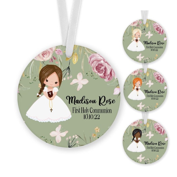 First Holy Communion Ornament Personalized Custom Keepsake - Etsy