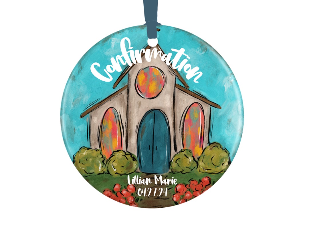 Confirmation Ornament Personalized Custom Keepsake Dated Ornament ...
