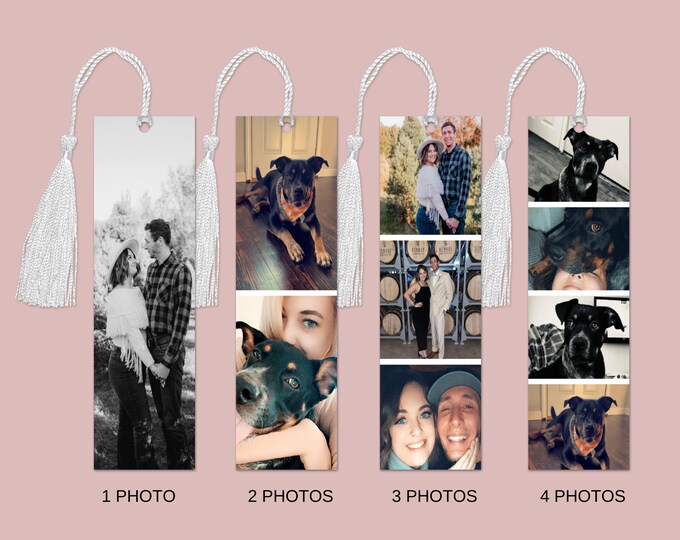 Personalized Photo Bookmark, Custom Bookmark Photo, Magnetic Bookmark ...