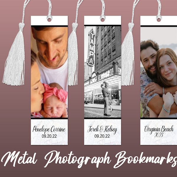 Photo Bookmark - Etsy