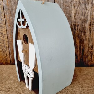 Wooden Coastal Lake Birdhouse Home Decor Ornament Bird House - Etsy