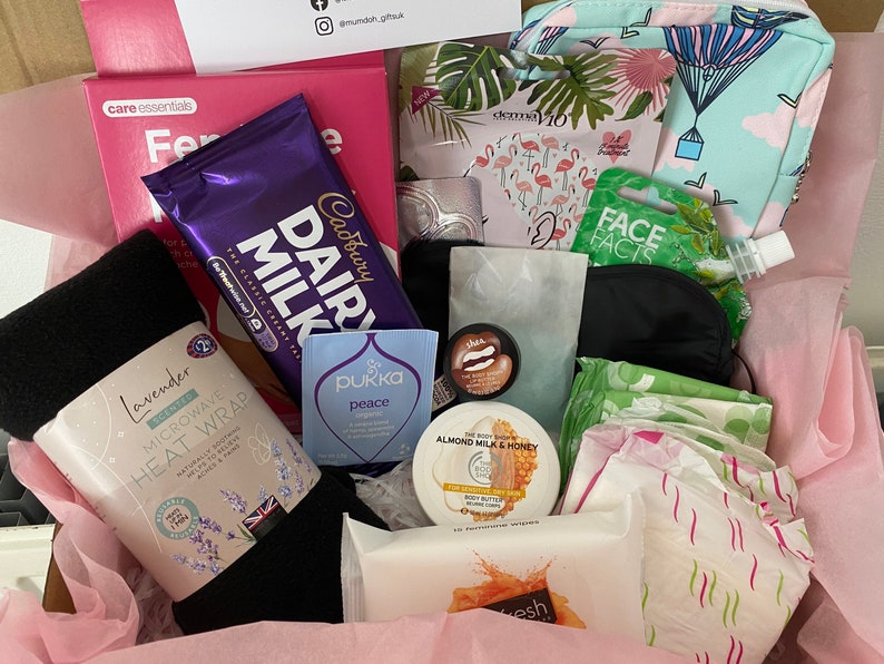 Period Box My First Period Menstrual Box | Etsy