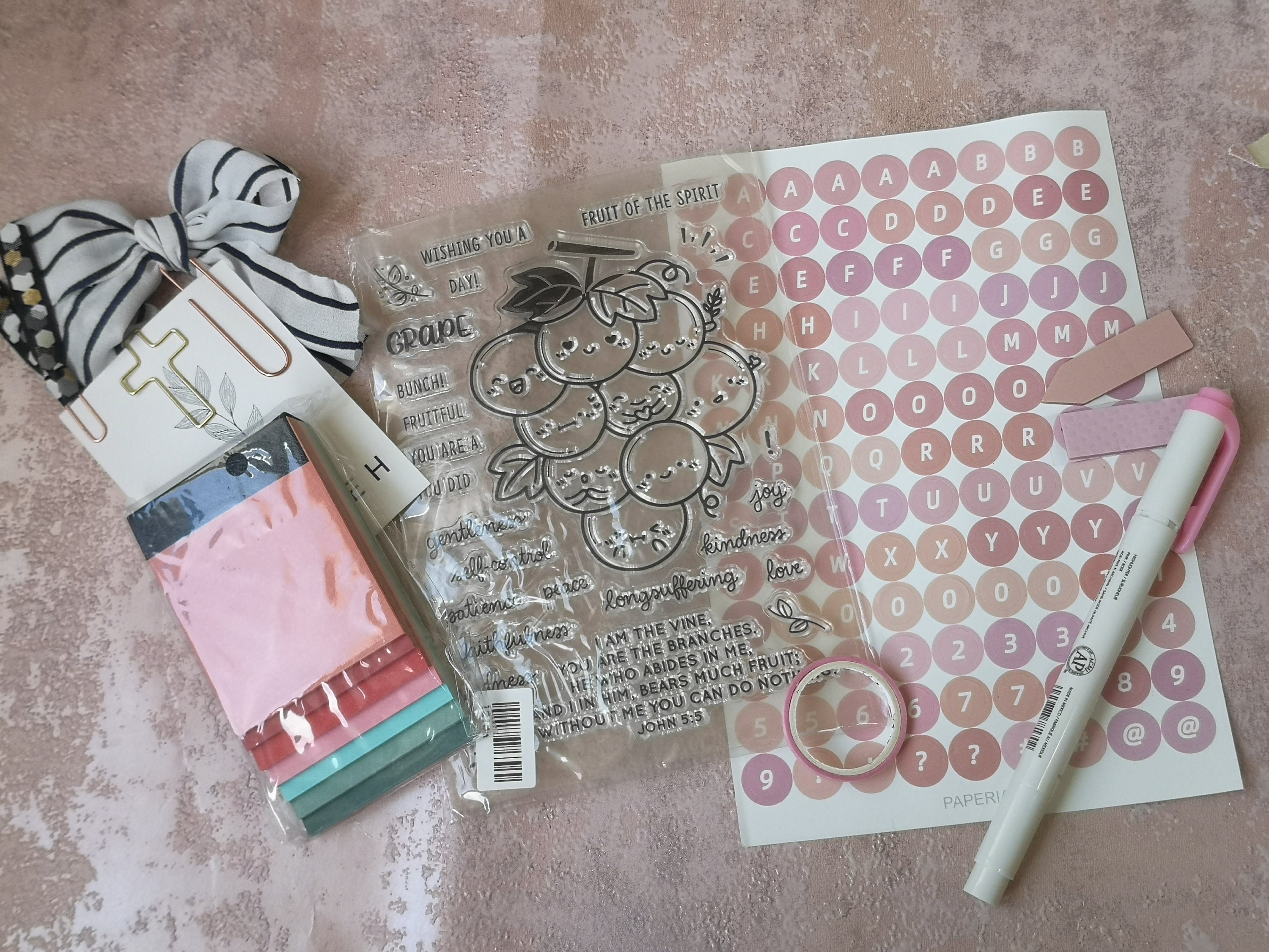 Bible Journaling Pack stamping Kit Christian Gift Bible - Etsy