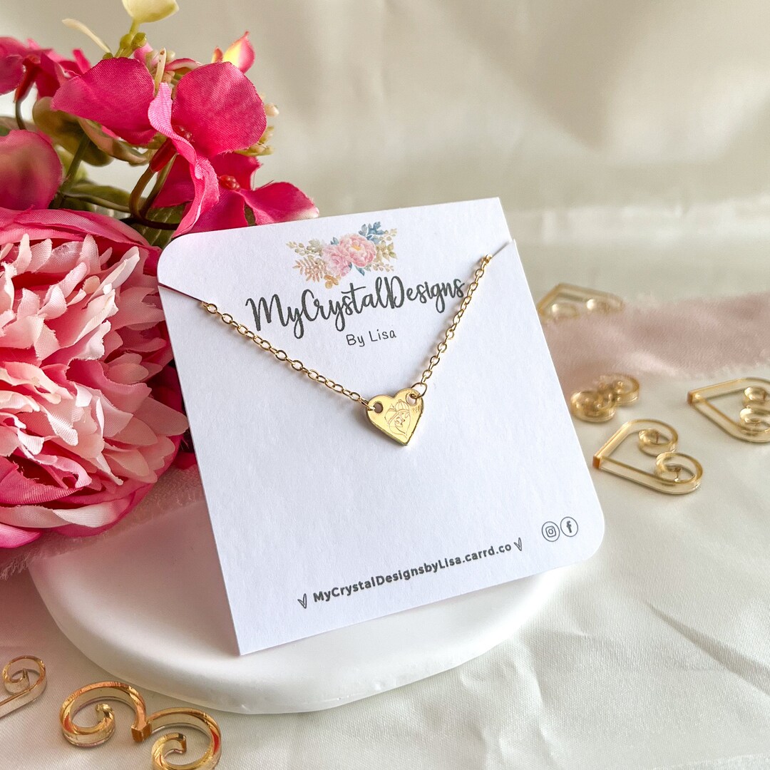 Hmong Inspired Lovers Charm Necklace, Hlub Necklace, 14K Gold Plated ...