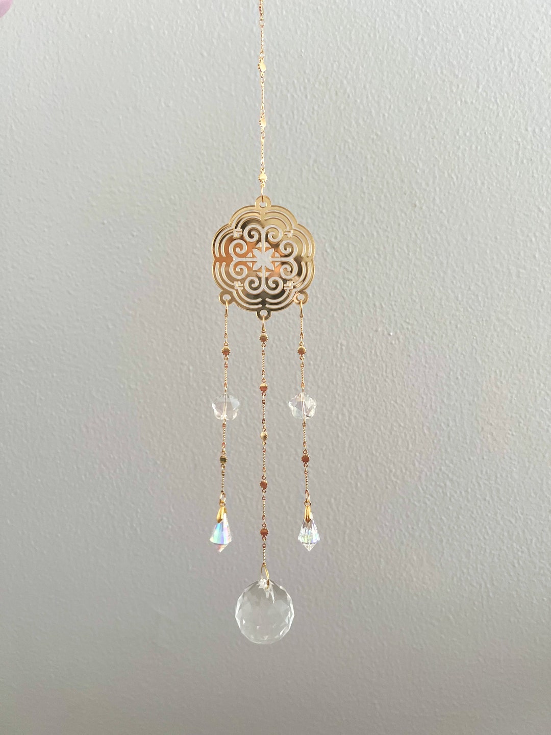 Hmong Inspired Sun Catcher, Acrylic Hmong Motif Sun Catcher, Glass - Etsy