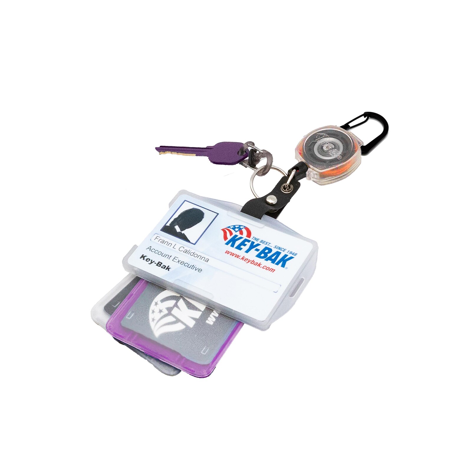 Super Duty Badge Strap Retractable ID Badge Reel SIDEKICK - NEW Color ...