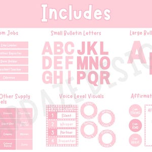 Coquette Classroom Decor | Teacher Resources, Classroom Decor, Editable ...