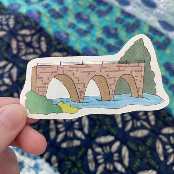 Stone Arch Bridge - Etsy