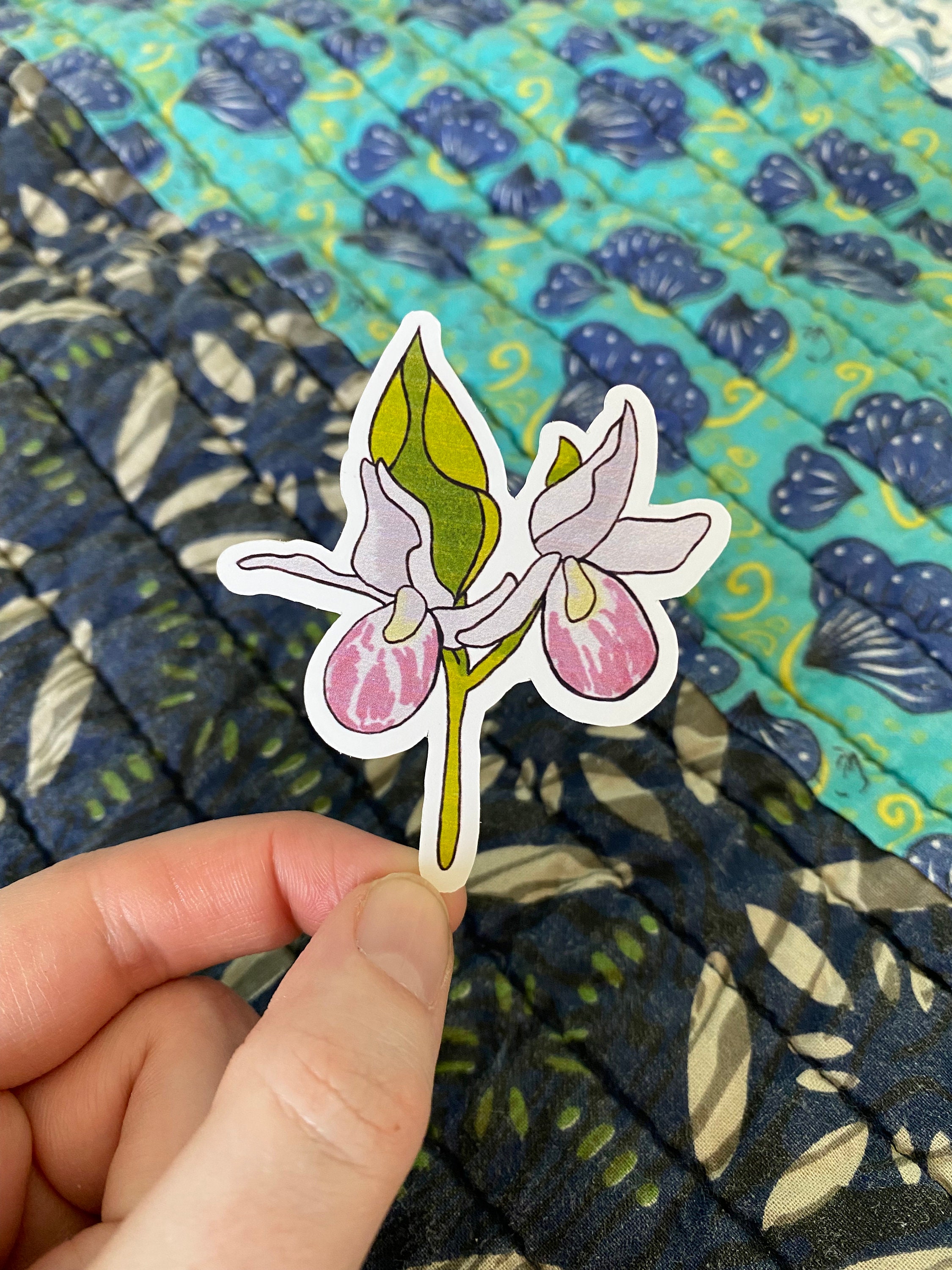 Lady Slipper Sticker - Etsy