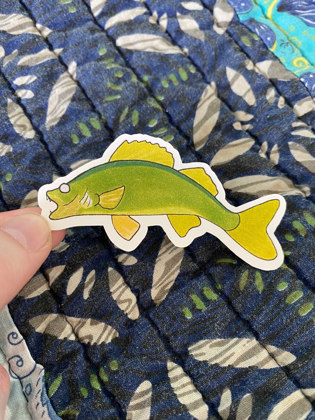Walleye Sticker - Etsy