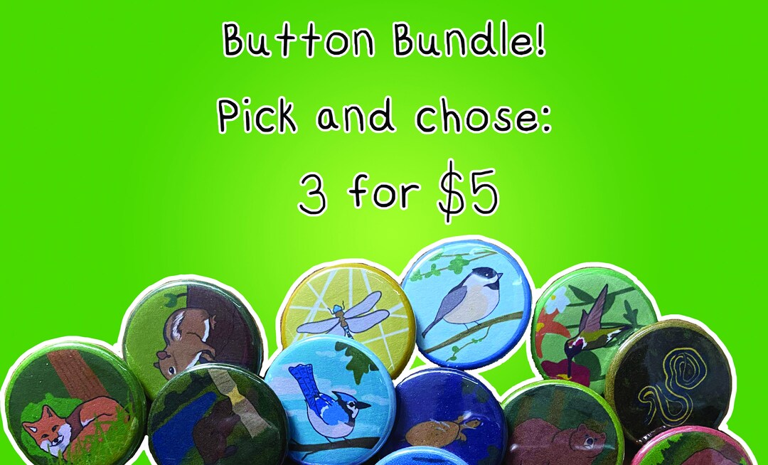 Button Bundle - Etsy