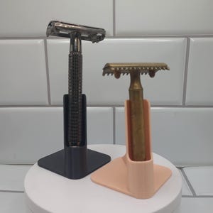 Safety Razor Display Stand | Square Base Safety Razor Holder | Great ...