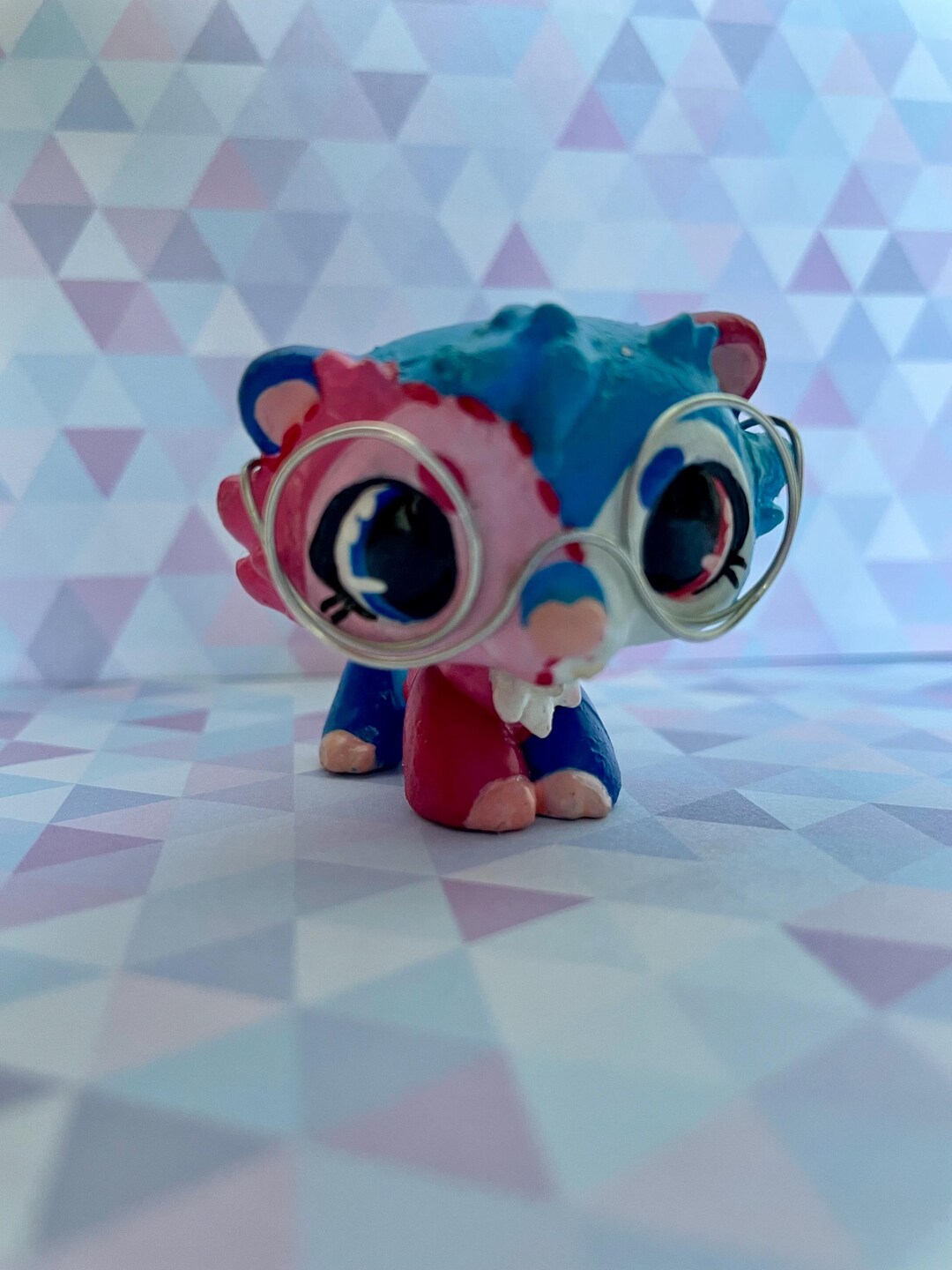 OOAK Littlest Pet Shop Pre-made Custom — Patchwork Opossum - Etsy