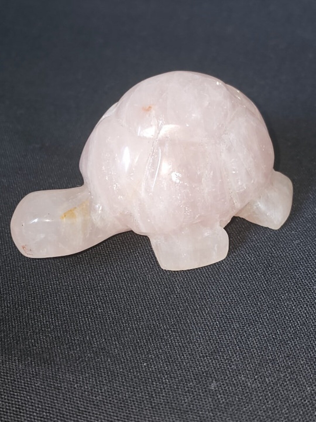 Rose Quartz Turtle - Etsy