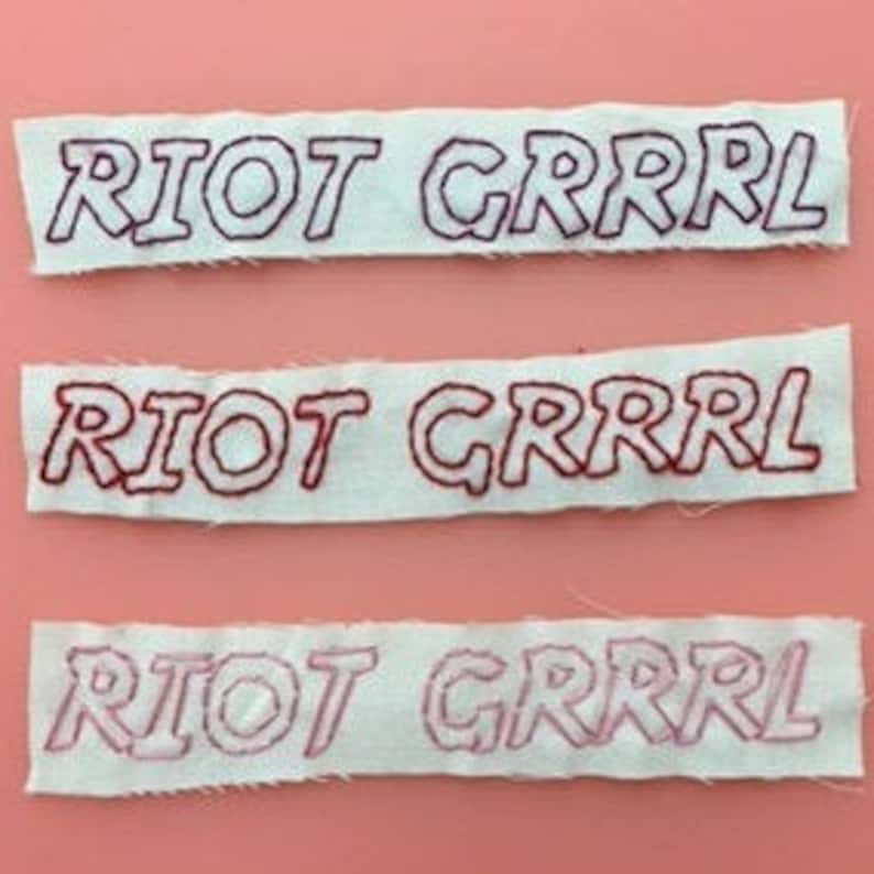 Riot Grrrl Patches And Sticker Bundles By Femicidezine Specify An Option When Buying Etsy