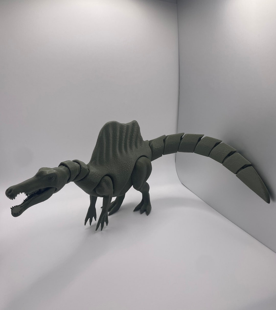 Articulated 3D Printed Spinosaurus Dinosaur Dino 3D Print - Etsy