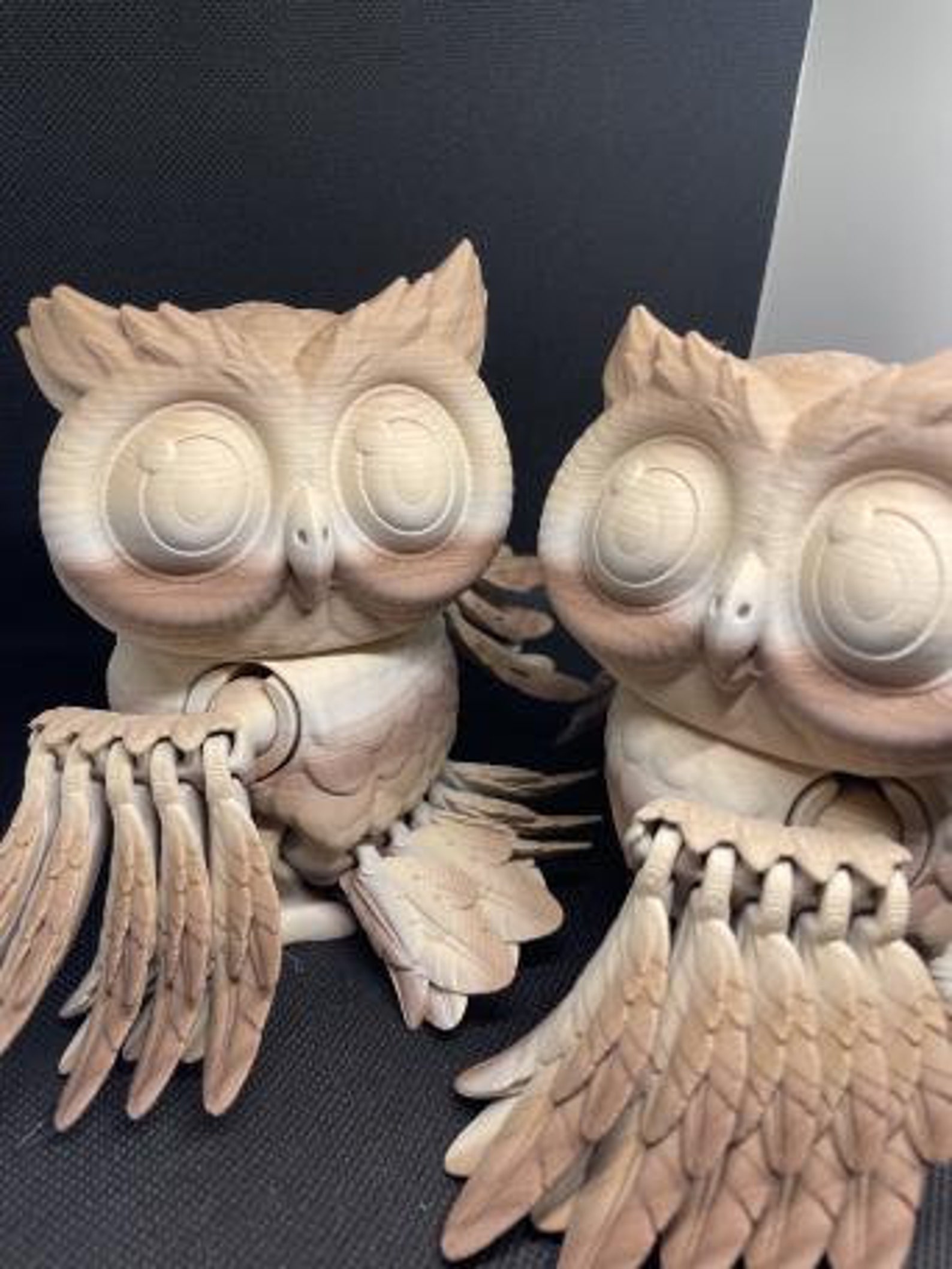 3D Printed Articulated Owl Model by Flexifactory - Etsy