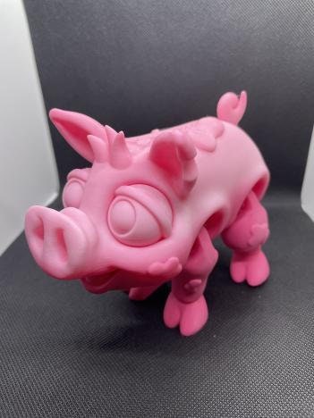 3D Printed Pig Farm Animal - Etsy