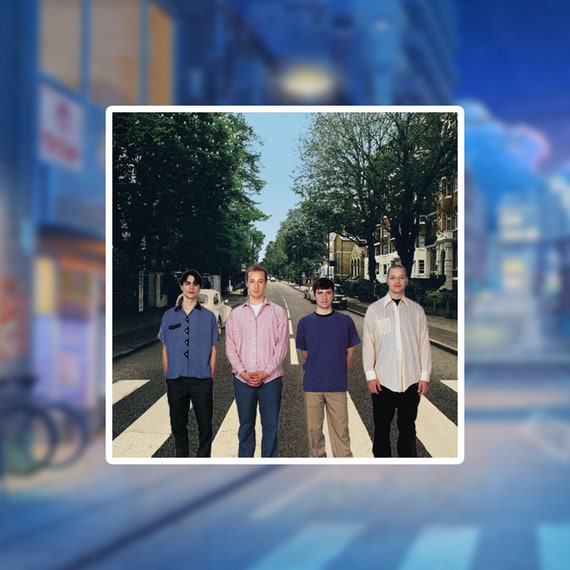 Weezer Abbey Road Sticker - Etsy
