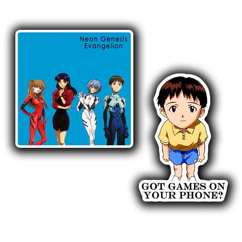 Evangelion Sticker Pack Etsy