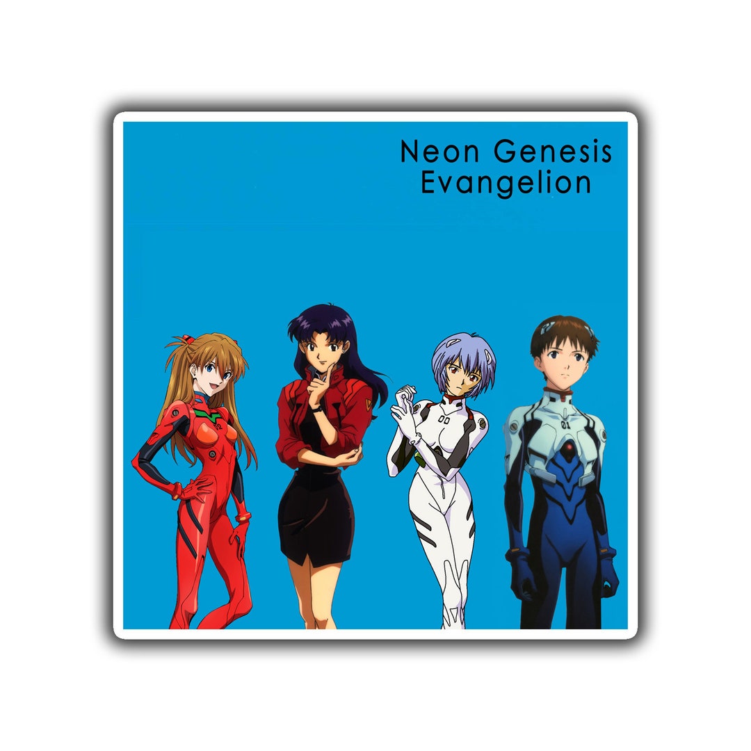 Evangelion Weezer Sticker - Etsy