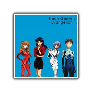 Evangelion Weezer Sticker - Etsy