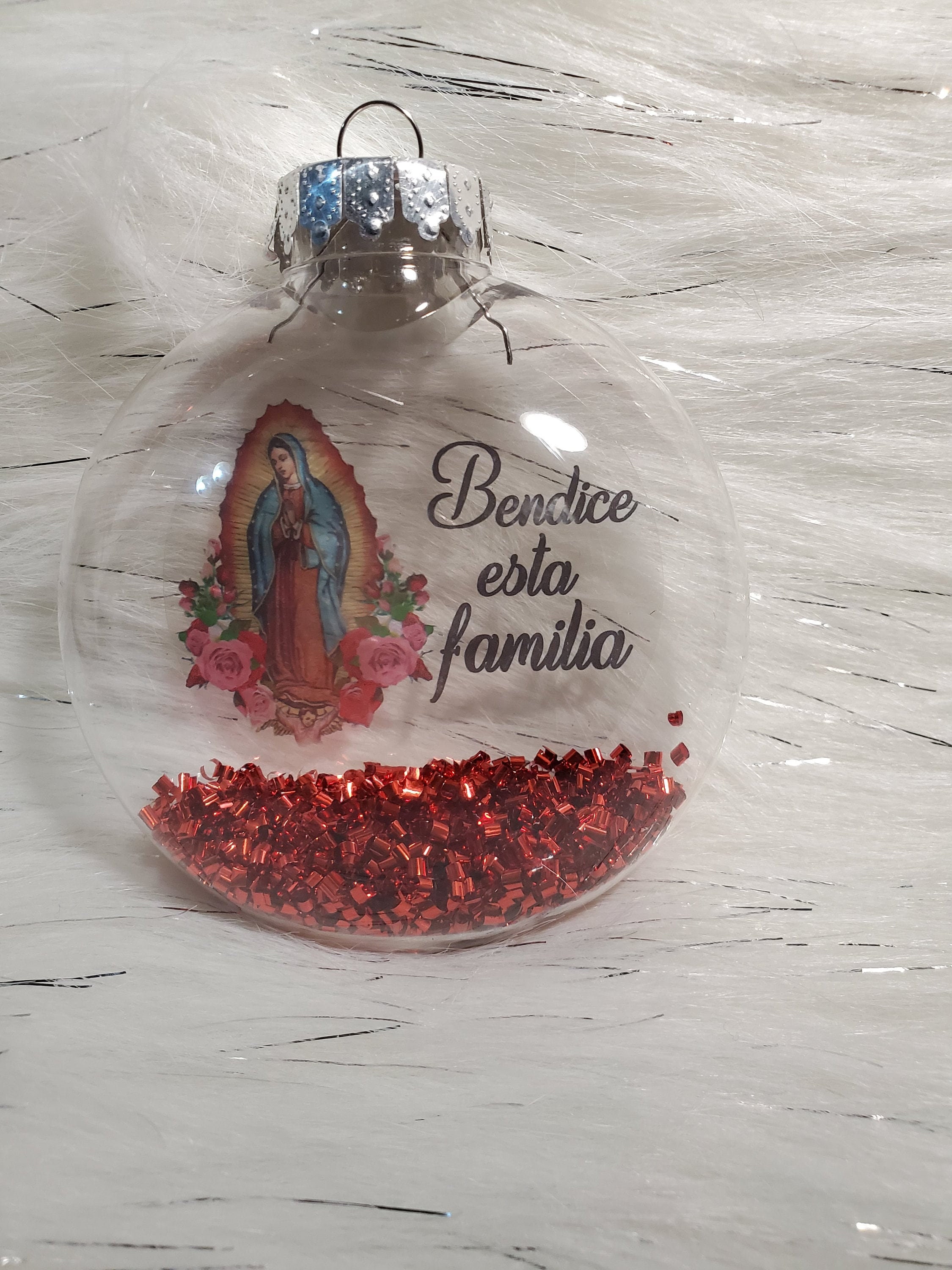 Virgen De Guadalupe, Virgen De Guadalupe Ornament, Virgen Ornament ...