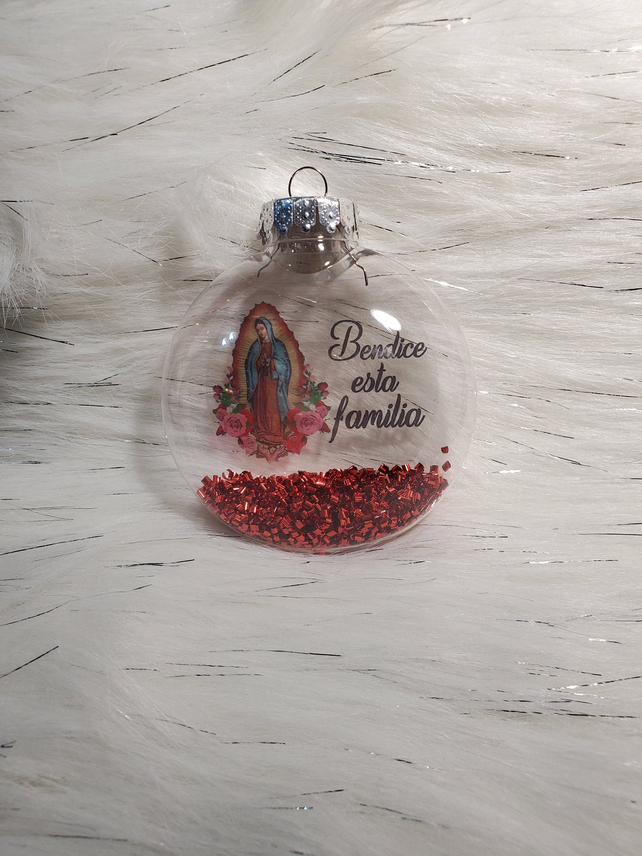 Virgen De Guadalupe, Virgen De Guadalupe Ornament, Virgen Ornament ...