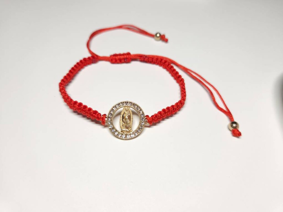 Mal De Ojo Bracelet, Red Mal De Ojo Bracelet, Handmade Red Bracelet ...