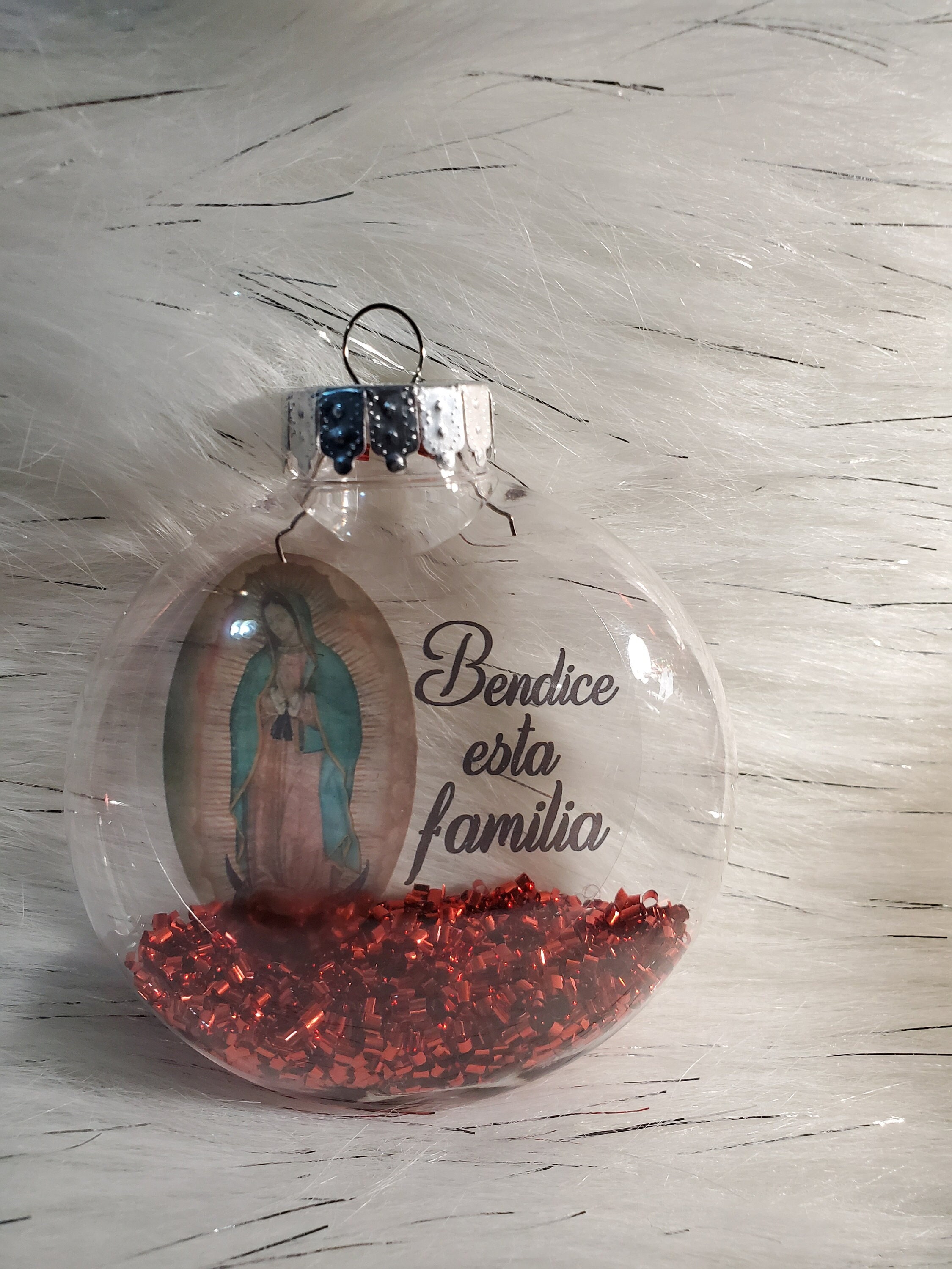 Virgen De Guadalupe, Virgen De Guadalupe Ornament, Virgen Ornament ...